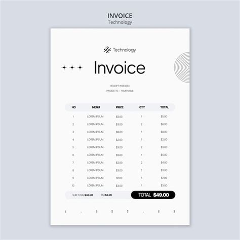 Free Psd Technology Template Design