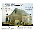 HO Scale Kit Small Industry STRUCTURE Scene 2