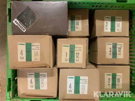 Diverse Träskruvar Thomee Simrishamn Klaravik Auktioner