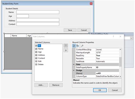 Windows Forms Crud Createupdatedelete Application In Net Core And C