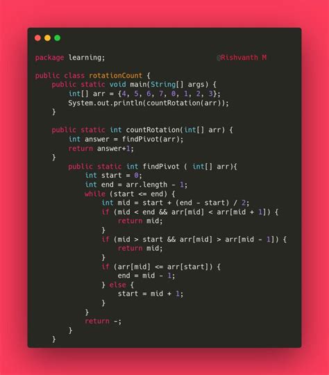 Day 17 Of Problemsolving With Java Rishvanth M Posted On The Topic