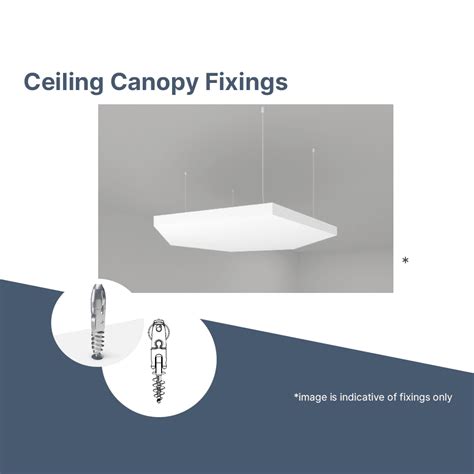 Ceiling Canopy Rectangle Kit 2400 X 1200 X 24mm Including Fixings