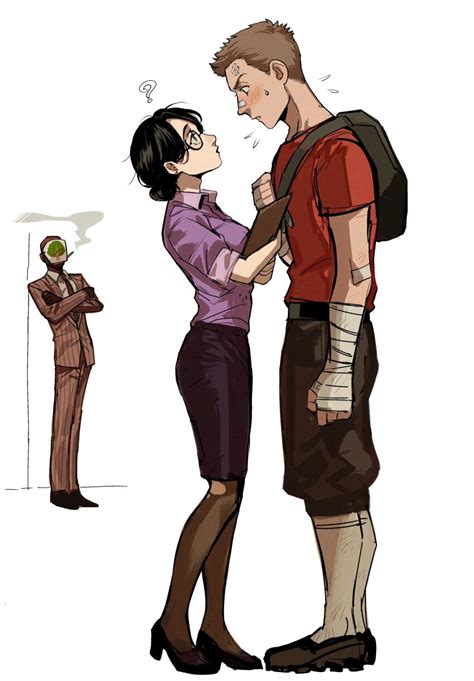 Ma2 Ereki Miss Pauling Red Scout Tf2 Red Spy Tf2 Scout Tf2 Spy Tf2 Team Fortress 2