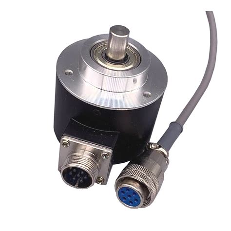 Isc5810 10mm Solid Shaft Incremental Optical Optic Dc Motor Rotary Encoder 600ppr 1024 2048