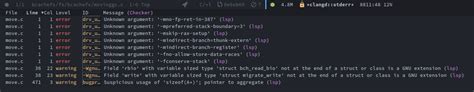 unknown argument as a syntax error · issue 993 · clangd clangd