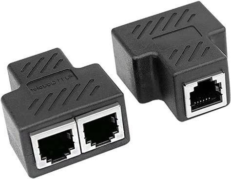 Amazon Com YLDZDQ Ethernet Splitter Ethernet Cable Splitter To For Supporting Two Devices