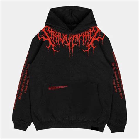 Evil Blood Graphic Hoodie Helloice Apparel