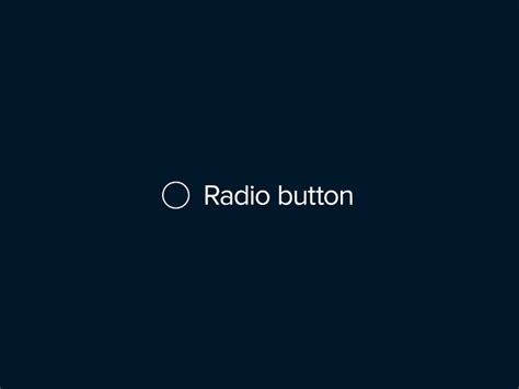 Liquid Checkbox Radio Button By Kit Oliynyk