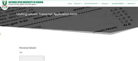 How To Apply For Undergraduate Transcript Noun Noungeeks How To Apply For Undergraduate Transcript Noun Noungeeks
