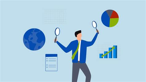 Business Analysis 4k Animation Of The Intelligent Businessman Analyst Business Analysis 4k Animation Of The Intelligent Businessman Analyst