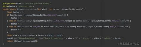 内存优化：bitmap内存优化很多时候，bitmap 才是 Native 内存占用的大头，因为只要应用使用图片就会用到 掘金