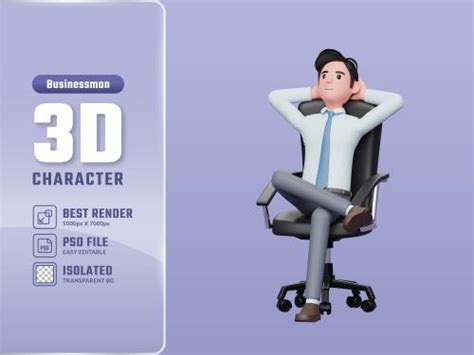 فایل Psd فتوشاپ کاراکتر سه بعدی پسر پستچی در حال تحویل بسته پستی به صورت لایه باز رزتم