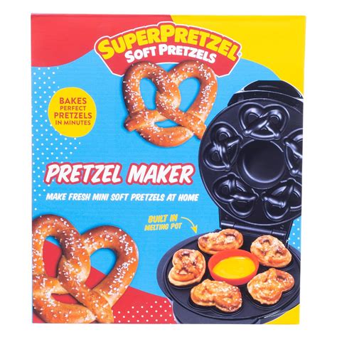 Superpretzel Pretzel Maker Soft Pretzel Maker With Cheese Melting