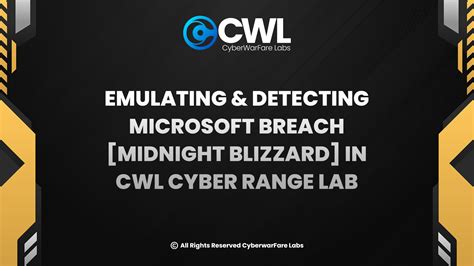 workshops cwl advanced cyber attack and detection learning platform