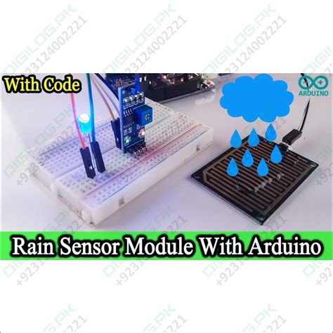 Rain Sensor With Arduino Uno Weather Detection Digilogpk