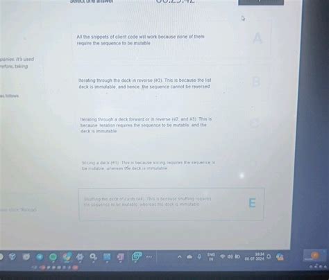 All The Snippets Of Client Code Will Work StudyX