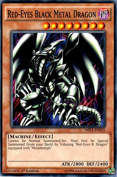 Red Eyes Black Metal Dragon Yu Gi Oh Fandom Powered By Wikia