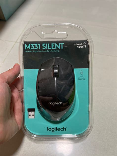 Logitech Wireless Mouse M331 Computers And Tech Parts And Accessories Mouse And Mousepads On Carousell