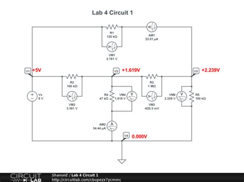 Lab Circuit CircuitLab