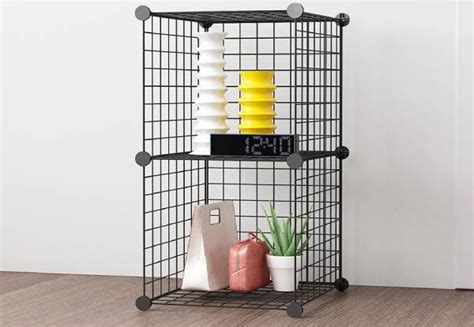 Cube Wire Storage Shelves GrabOne NZ