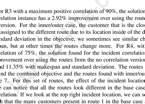routes for r2 makespan objective download scientific diagram