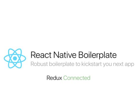 React Native Boilerplate With Redux Rreactnative