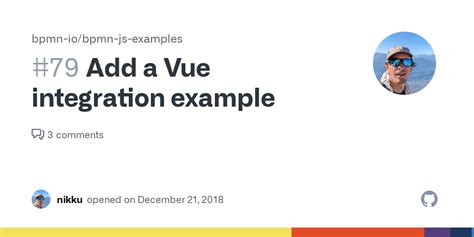 Add A Vue Integration Example · Issue 79 · Bpmn Iobpmn Js Examples · Github
