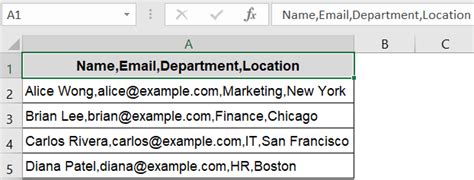 How To Paste Comma Separated Values Into Excel 4 Easy Ways Excel Insider