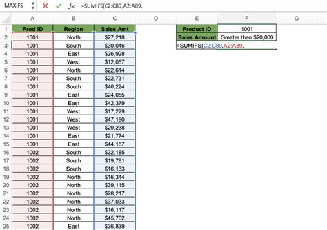 How To Use Sumifs Function In Excel Myexcelonline