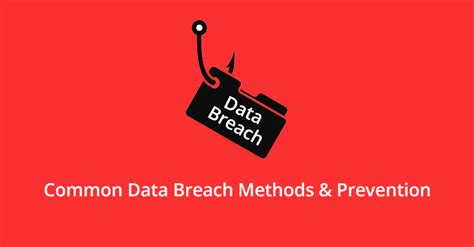 Data Breach How Hackers Breach Your Network Prevention