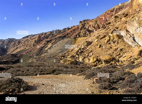 The Great Opencast The Remains Of Copper Mining Stock Photo Alamy