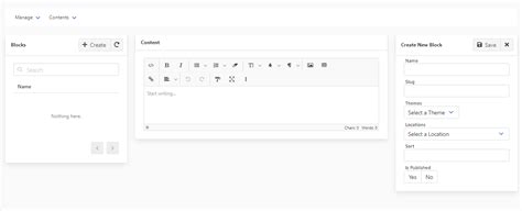 Create Block Vaah Docs