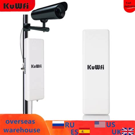 Km Long Range Ghz Mbps Wireless Outdoor CPE Wifi Bridge High Power Wireless Router DBi