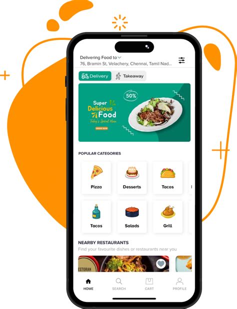 Ubereats Clone White Label Food Delivery App
