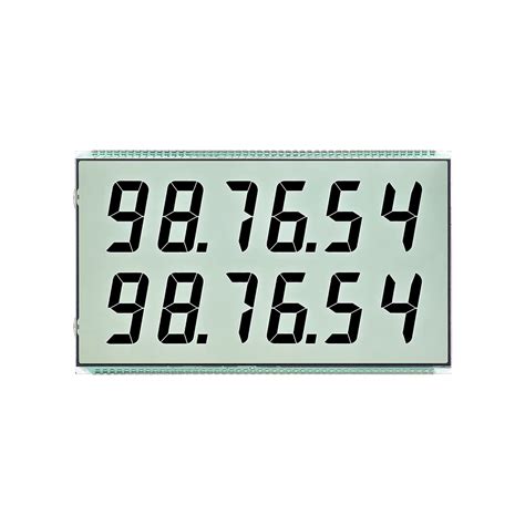 7 Segment Lcd Display Two Line Eight Characters