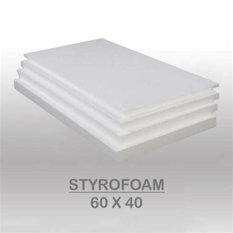 Sg Papan Styrodoam 60x40 Gabus Lembaran Minimal Order 3 Pcs Ukuran 60 X 40 Styrofoam Gabus