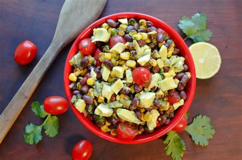 Black Bean Corn And Avocado Salad Whole Made Living