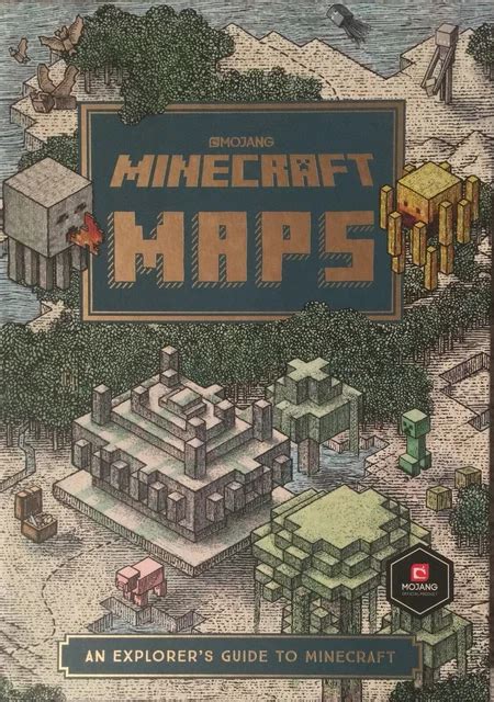 Minecraft Maps An Explorers Guide Ab Mojang Hardcover Illustrated Very Rare 55 00 Picclick Au