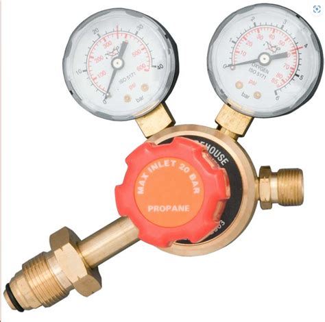 Propane Propylene Regulator With Gauges Adams Gas