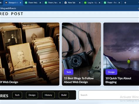 A Well Responsive Webflow Website Upwork