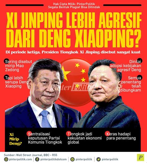 Xi Jinping Lebih Agresif Dari Deng Xiaoping