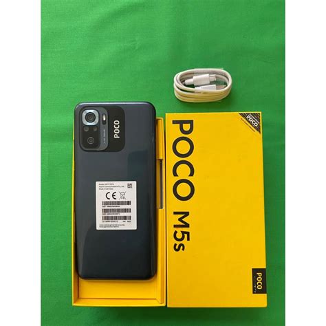 Jual Xiaomi Poco M S Gb Second Fullset Shopee Indonesia
