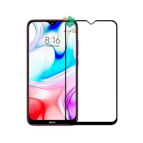گلس سرامیک گوشی شیائومی Xiaomi Redmi 8 دور تراش استایل آپ
