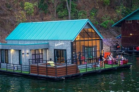 รีวิวแพพี่ต้น เขื่อนศรีนครินทร์ แพที่พักมีสระว่ายน้ำบนแพ แบบที่คุณไม่เคยเห็นที่ไหนมาก่อน