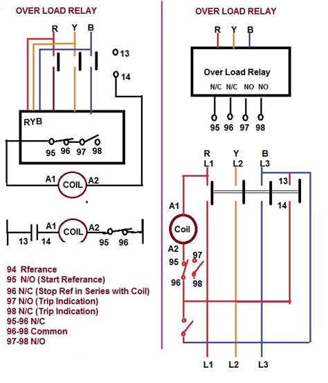 Wiring Diagram For Overload Relay