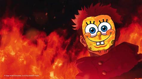 Jujutsu Kaisen X Spongebob Squarepants Youtube