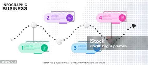 비즈니스 로드맵 타임라인 인포그래픽 아이콘은 추상적인 배경 템플릿 마일스톤 요소 현대 다이어그램 프로세스 기술 디지털 마케팅 데이터 프리젠테이션 차트 벡터 그림 0명에 대한