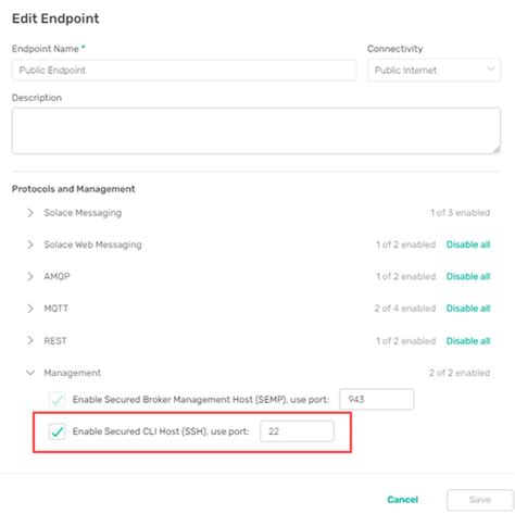 enabling the solace cli for event broker services in pubsub cloud