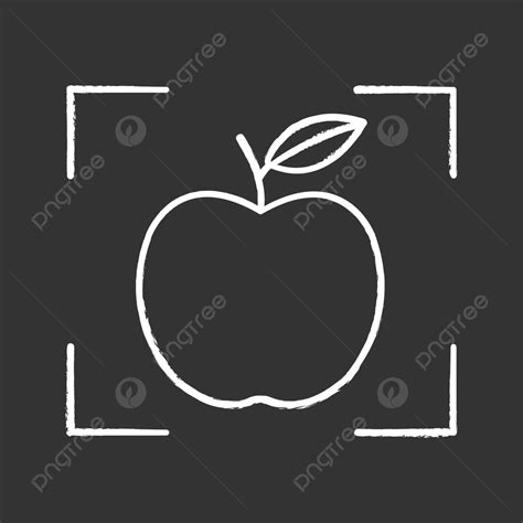 Object Detection App Chalk Icon Illustration Ai Icon Vector Illustration Ai Icon Png And