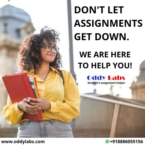 Oddy Labs Do Not Let Assignment Get Down We Are Here